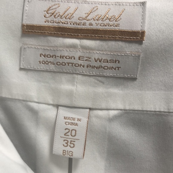 ROUNDTREE AND YORK GOLD LABEL | Shirts | Roundtree And York Gold Label ...